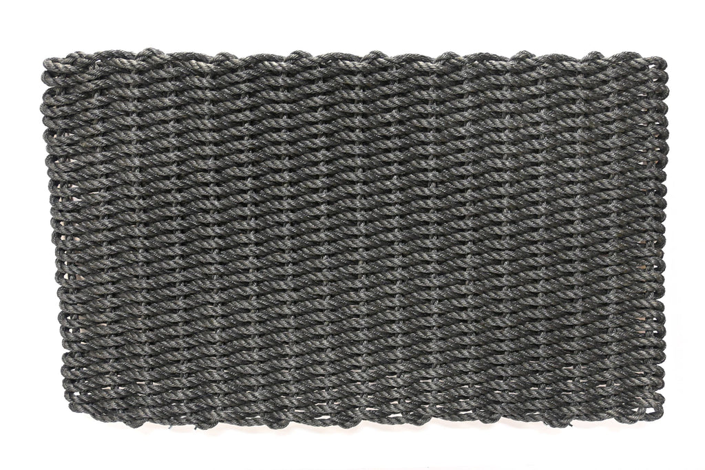 Solid Rope Mat - Black – Maine Rope Mats
