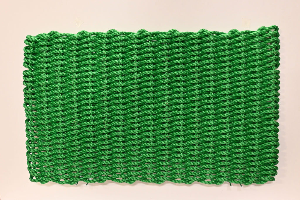 Solid Rope Mat - Green – Maine Rope Mats
