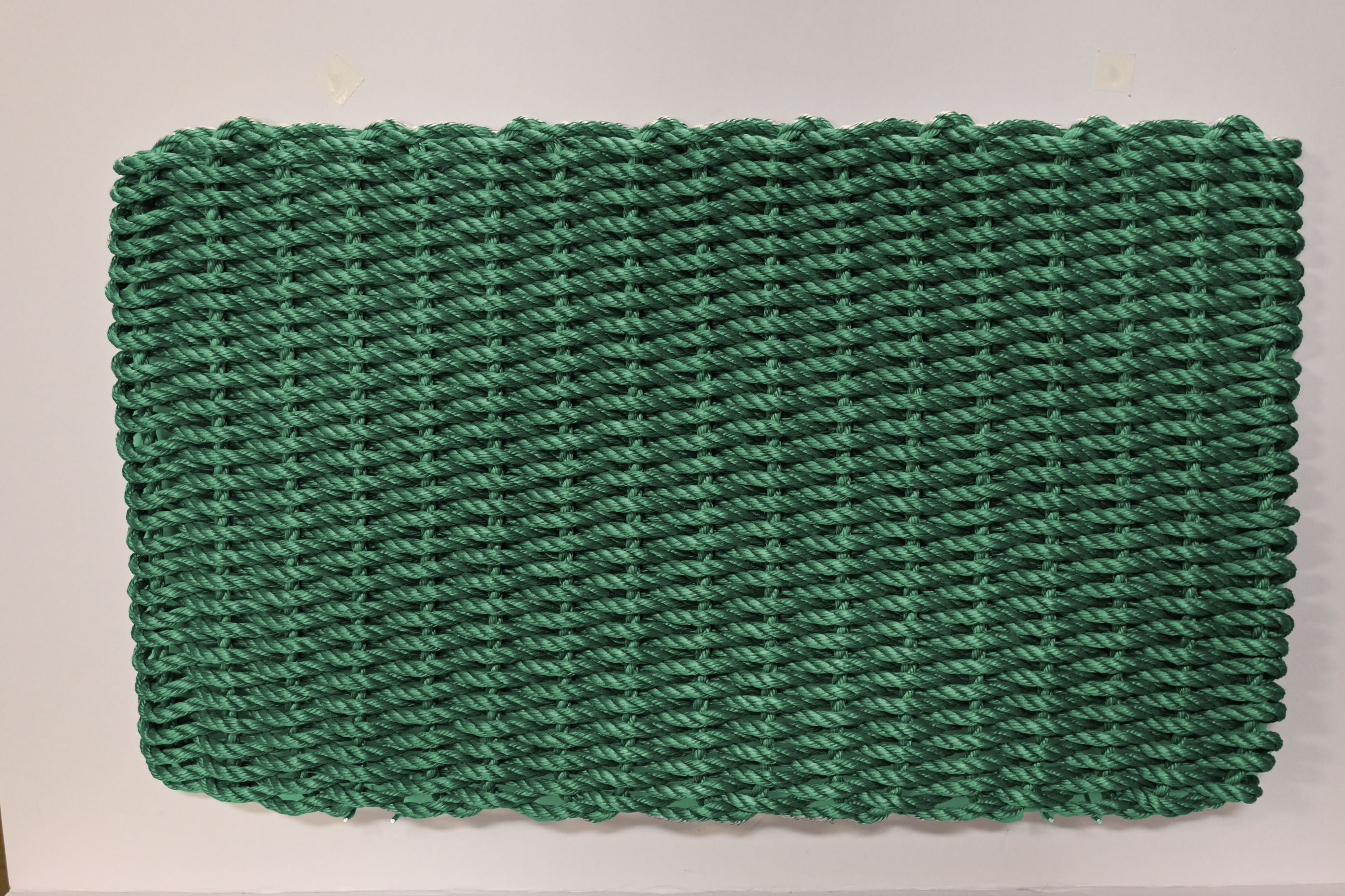 Solid Rope Mat - Dark Green – Maine Rope Mats